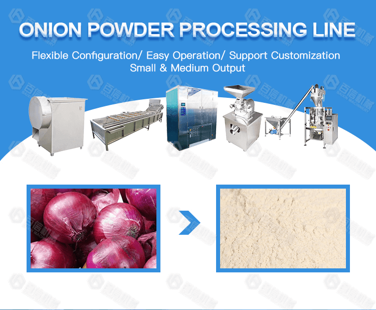 Support Customization Onion Processing Line - Baixin