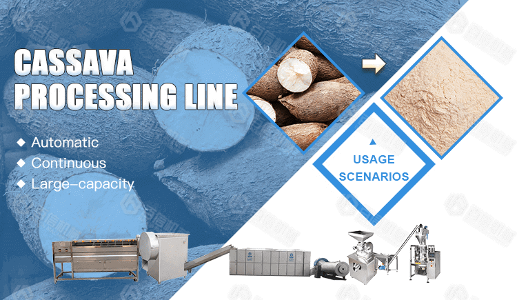 Cassava Flour Processing Machine - Baixin