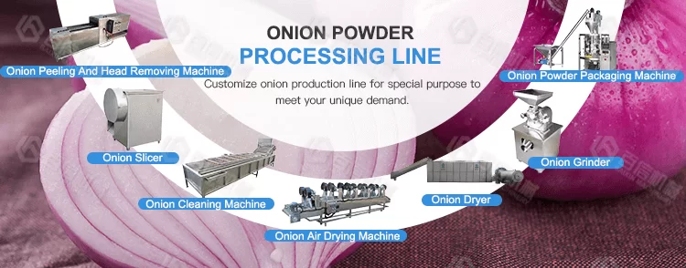 Large Output Onion Powder Processing Line - Baixin